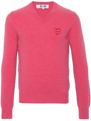 Play Comme Des Garcon Relaxed Knitwear For Women