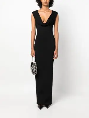 Givenchy Cowl-neck Maxi Dress