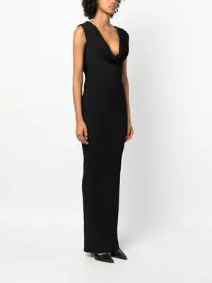 Givenchy Cowl-neck Maxi Dress