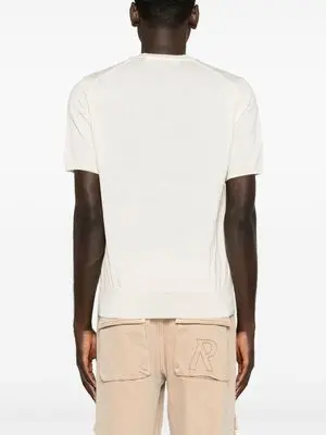 Play Comme Des Garcon Heart-patch Jumper - White