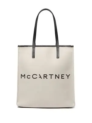 Stella McCartney Large Smc Canvas Tote Bag