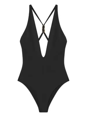 Versace Safety Pin One-piece Swimsuit - 1b000