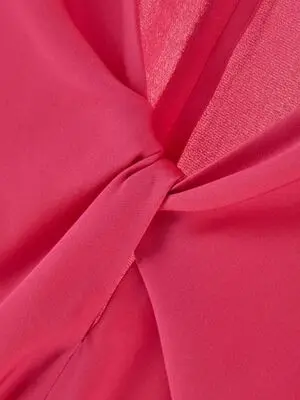 Hugo Twist-detail Blouse - Pink