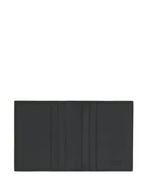 FERRAGAMO Monogram Card Holder - Black