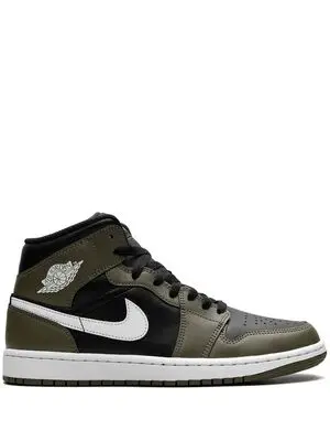 JORDAN Air 1 Mid Sneakers - Green