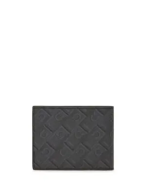 FERRAGAMO Monogram Wallet - Black
