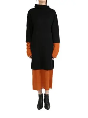 Issey Miyake Layered Midi Dress
