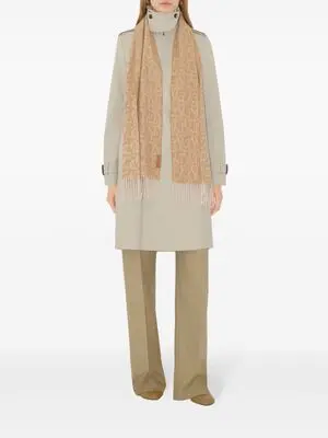 Burberry B Charm Scarf - Brown