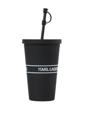 Karl Lagerfeld Logo-print To-go Cup