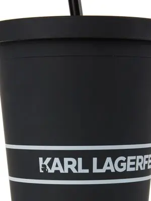 Karl Lagerfeld Logo-print To-go Cup