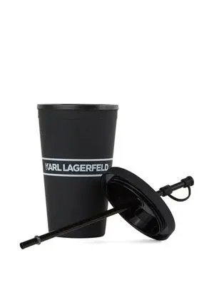 Karl Lagerfeld Logo-print To-go Cup
