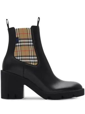 Burberry Mid Heel Boots For Women