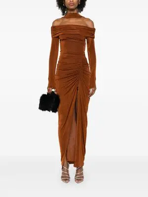 ATU BODY COUTURE Off-shoulder Maxi Dress