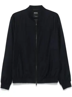 Zegna Techmerino™ Wool Bomber Jacket