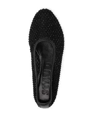 Staud Alba Ballet Flat - Black