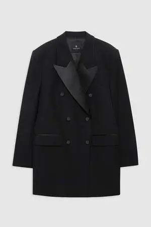 ANINE BING Ross Tuxedo Dress