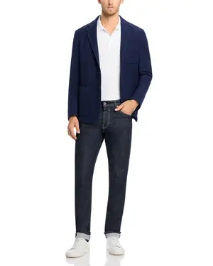 Canali Textured Jersey Knit Sport Coat