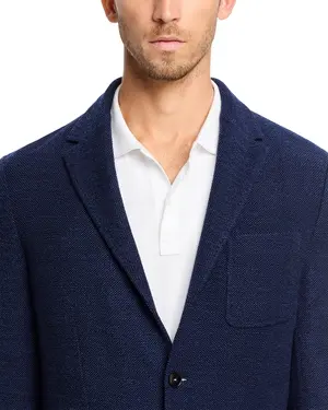 Canali Textured Jersey Knit Sport Coat
