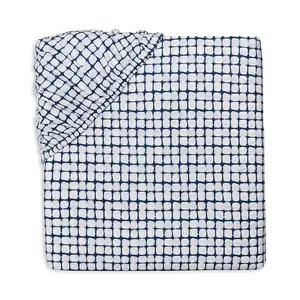SFERRA Caselle Fitted Sheet, Twin Xl - Navy