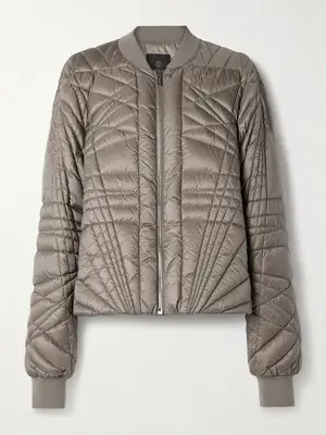 Rick Owens Moncler + Megapenta Quilted Jacket - Brown