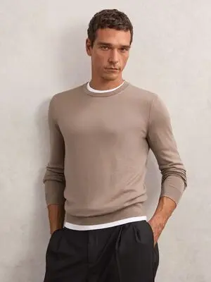 Reiss Long Sleeve Knitwear For Men