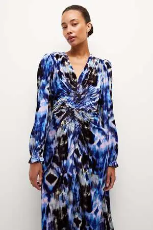 MARIE OLIVER Elsabeth Velvet Maxi Dress - Alta