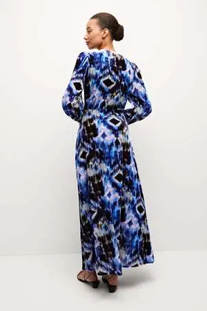 MARIE OLIVER Elsabeth Velvet Maxi Dress - Alta