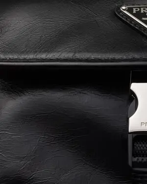 Prada Leather Smartphone Case - Black