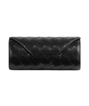 BOTTEGA  VENETA Intrecciato Perfume Case - Black