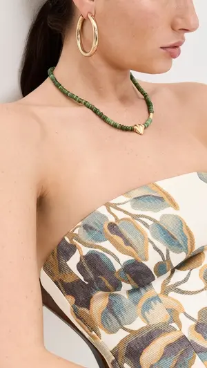Brinker & Eliza Confetti Necklace - Jade