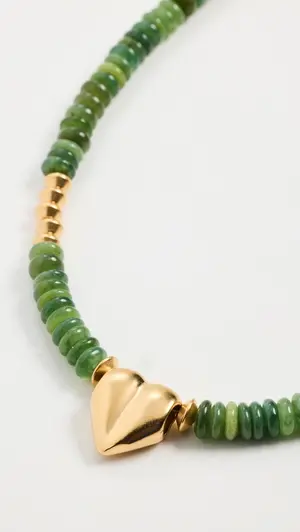 Brinker & Eliza Confetti Necklace - Jade
