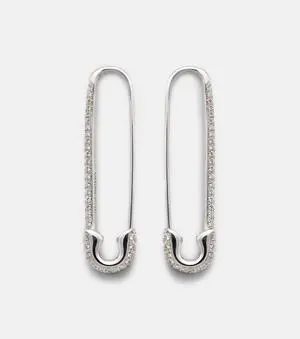 ANITA KO 18kt White Gold Diamond Earrings