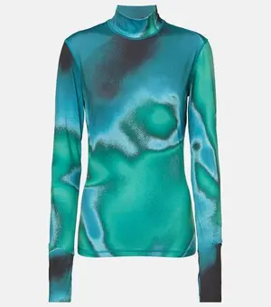 Aztech Mountain Printed Performance Tops For Women