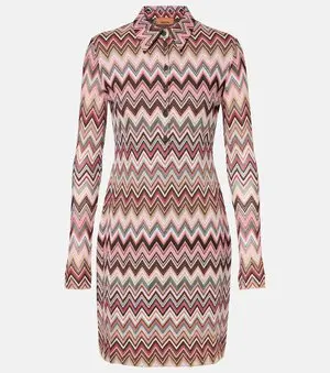 Missoni Cotton-blend Minidress - Multicoloured