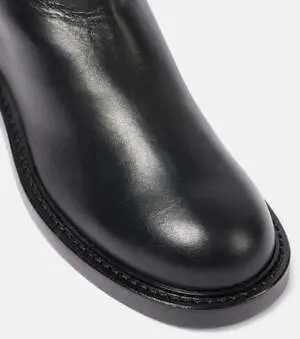 Victoria Beckham Leather Ankle Boots
