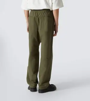 Bottega Veneta Technical Faille Straight Pants