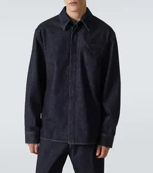 Bottega Veneta Denim Shirt - Blue