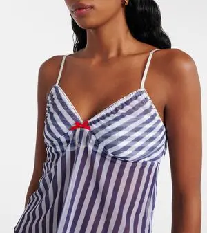 BANANHOT Solay Striped Crop Top