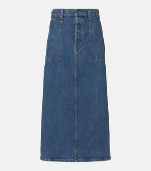 Khaite Denim Skirts