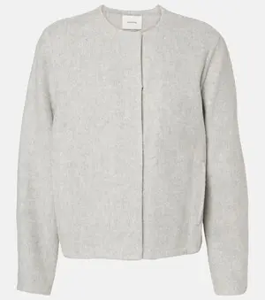 Vince Wool-blend Jacket - Grey
