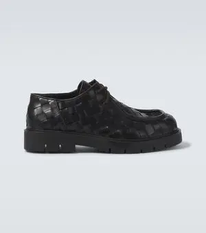 Bottega Veneta Woven Derbys