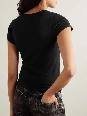 Eterne Short Sleeve Baby Tee - Black