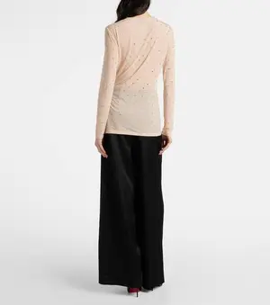Rabanne Crystal-embellished Top