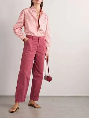 Matteau Cotton-twill Cargo Pants - Pink