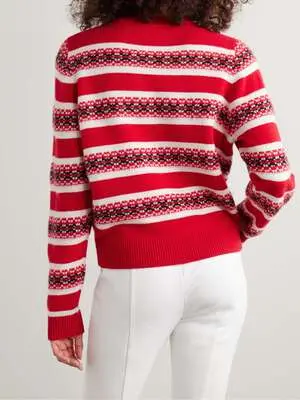 Guest In Residence Fair Isle Cashmere-jacquard Sweater