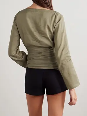Faithfull The Brand Adelia Draped Top