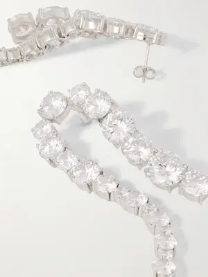 Completedworks Sleuth Recycled Zirconia Drop Earrings