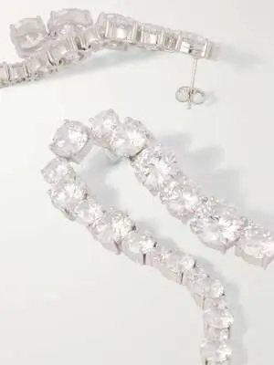 Completedworks Sleuth Recycled Zirconia Drop Earrings