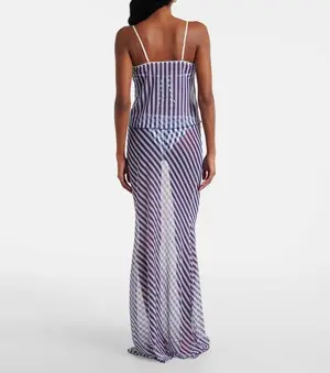 BANANHOT Solay Striped Crop Top