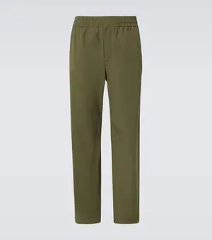 Bottega Veneta Technical Faille Straight Trousers